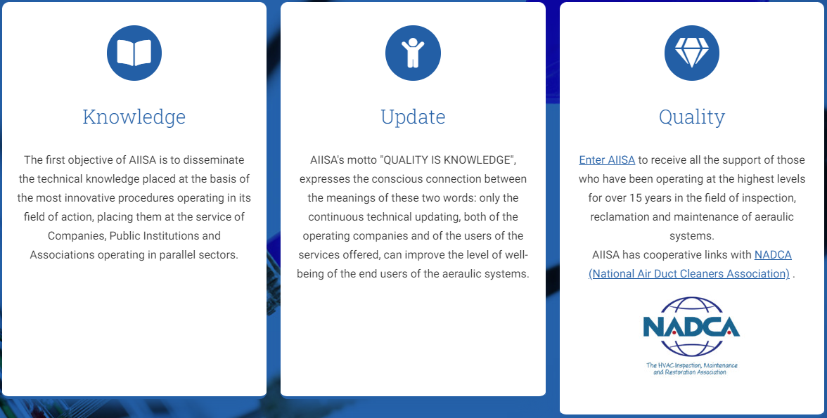 NADCA-AIISA Partnership | National Air Duct Cleaners Association (NADCA)